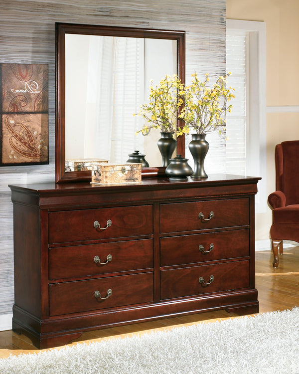 Ashley Alisdair - 5 Pc. - Dresser, Mirror, Chest, Queen Sleigh Bed - D ...