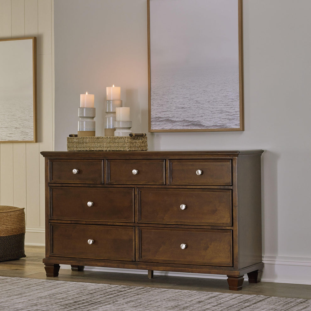 Ashley Danabrin - 6 Pc. - Dresser, Mirror, Chest, California King Pane ...