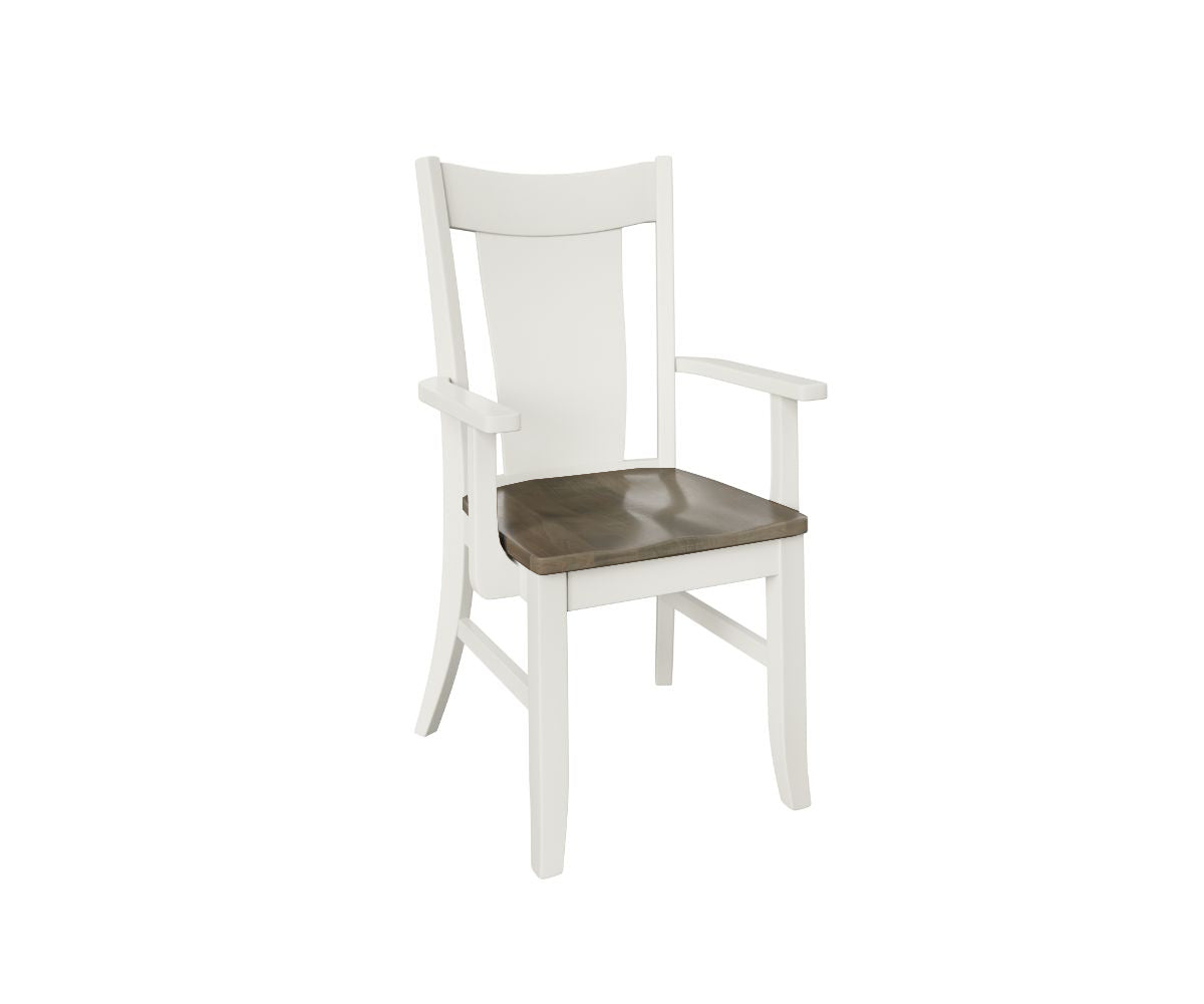 Artisan Chairs Ellington Chair Brown Maple: OCS White Paint – Big Barn ...