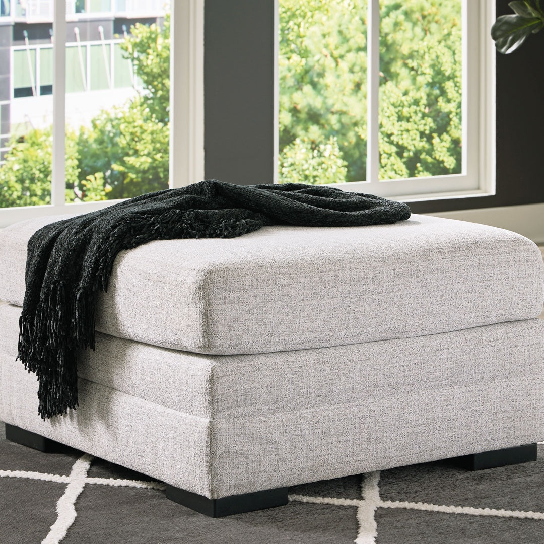 Ashley Koralynn Oversized Accent Ottoman - Stone – Big Barn Home Center